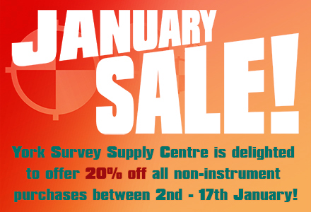 YSSC's January Sale! | York Survey Supply Centre