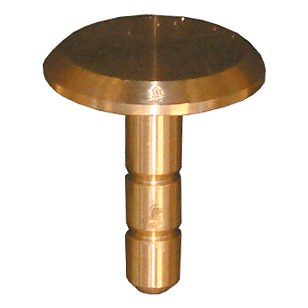 38mm Brass Flat Survey Marker | York Survey Supply Centre