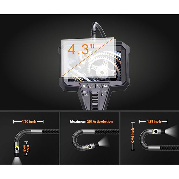 Articulating Dual Lens Borescope | York Survey Supply Centre