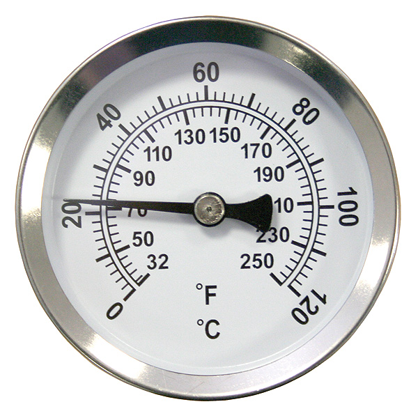 60mm Magnetic Dial Thermometer | York Survey Supply Centre