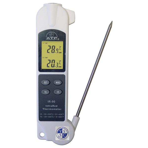 2-in-1 Thermometer c/w Penetration Probe | York Survey Supply Centre
