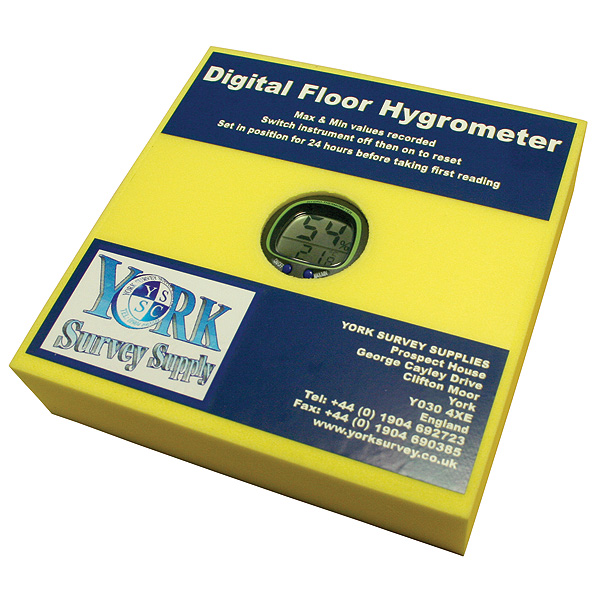 Digital Floor Hygrometer | York Survey Supply Centre