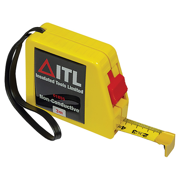 3m Insulated Non-Conductive Tape Measure | York Survey Supply Centre