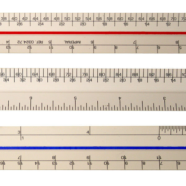 Triangular Scale Rule | York Survey Supply Centre