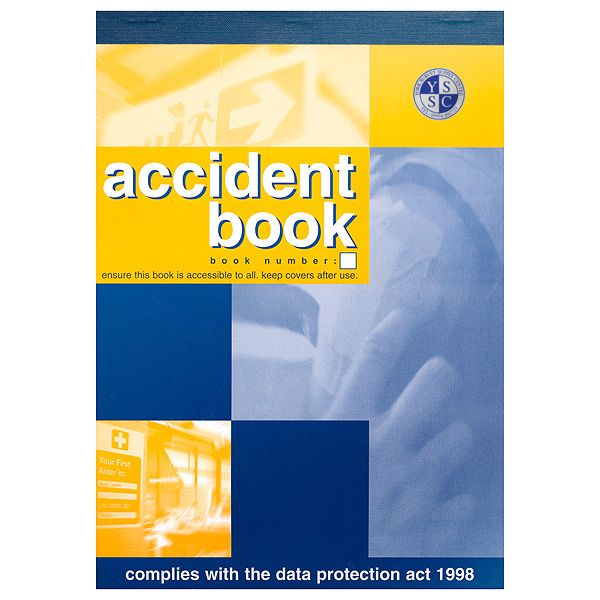 Accident Book | York Survey Supply Centre