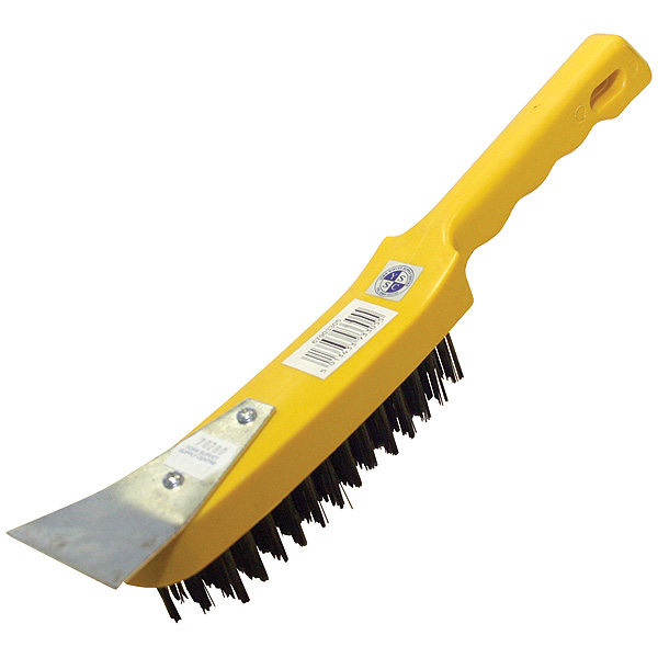 Wire Brush c w Scraper York Survey Supply Centre