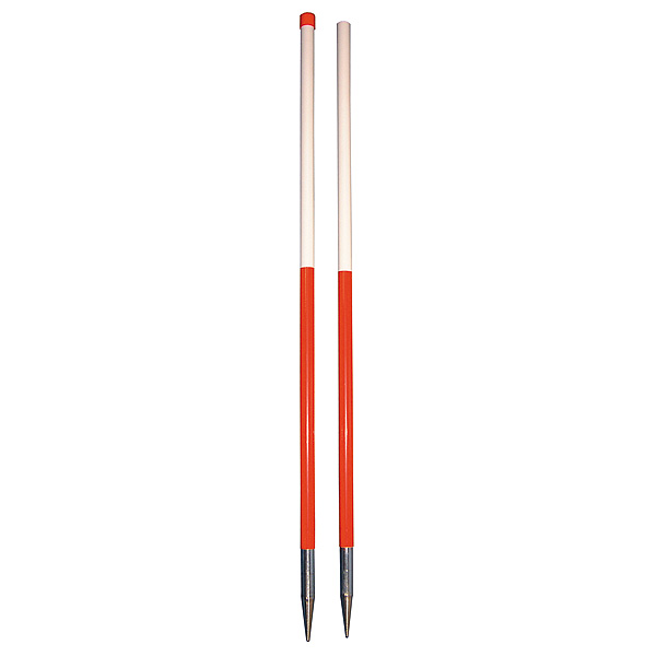 2m 2 Section Point Joint Steel Pole | York Survey Supply Centre