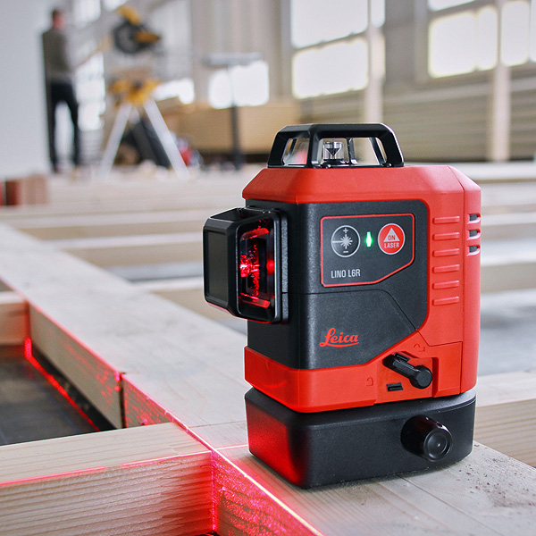 Leica LINO L6R Line Laser Outfit | York Survey Supply Centre
