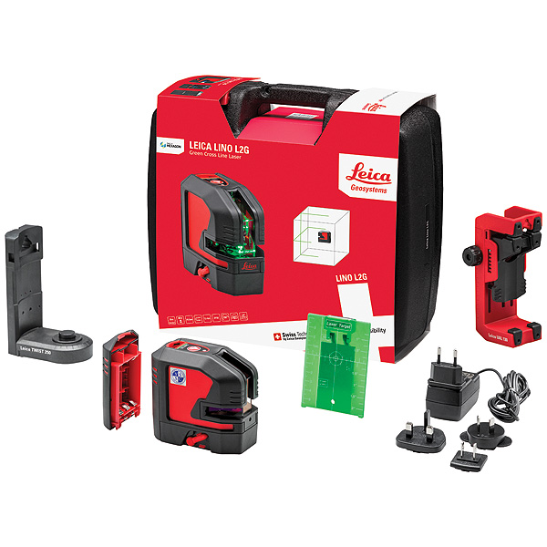 Leica LINO L2G Line Laser Outfit | York Survey Supply Centre
