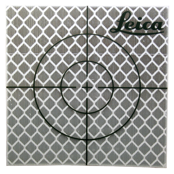60mm Leica Reflective Targets (pack of 20) | York Survey Supply Centre