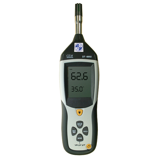 Mini Thermo-Hygrometer with Dew Point & Wet Bulb | York Survey Supply ...